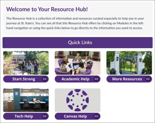 Student Support Programs and Resources | St. Kate's Faculty Resource Hub